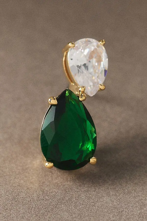 Nadri Emma Crystal Drop Earrings