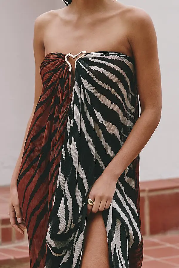VILLA FRESCA Gaia Strapless Dress