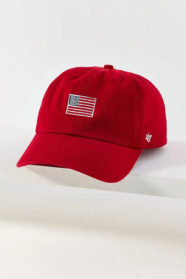 '47 Flag Baseball Cap - Red
