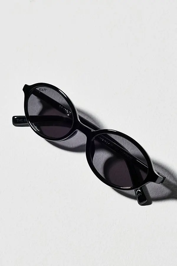 REALITY EYEWEAR Bessette Slim Sunglasses - Black
