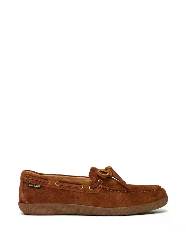 G.H.BASS Wilton Driver Suede Loafers