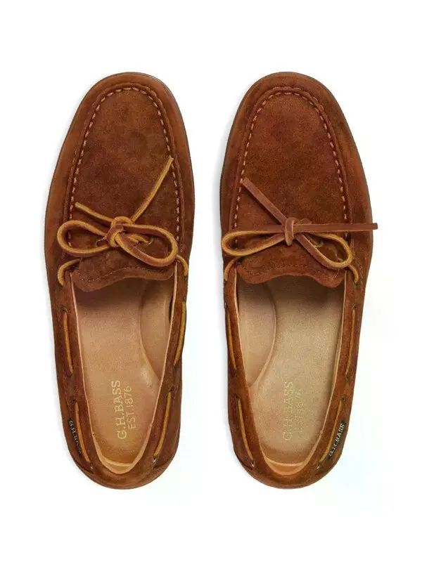 G.H.BASS Wilton Driver Suede Loafers