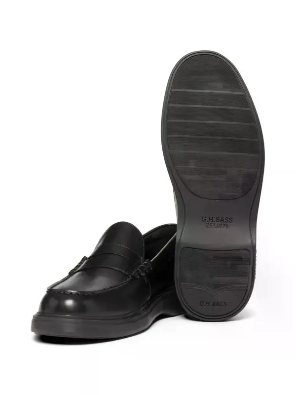 G.H.BASS Bosco Cupsole Penny Leather Loafers