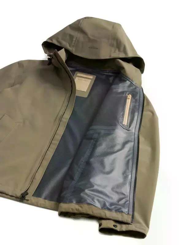 Woolrich Pacific Two-layered Hooded Jacket - Neutrals