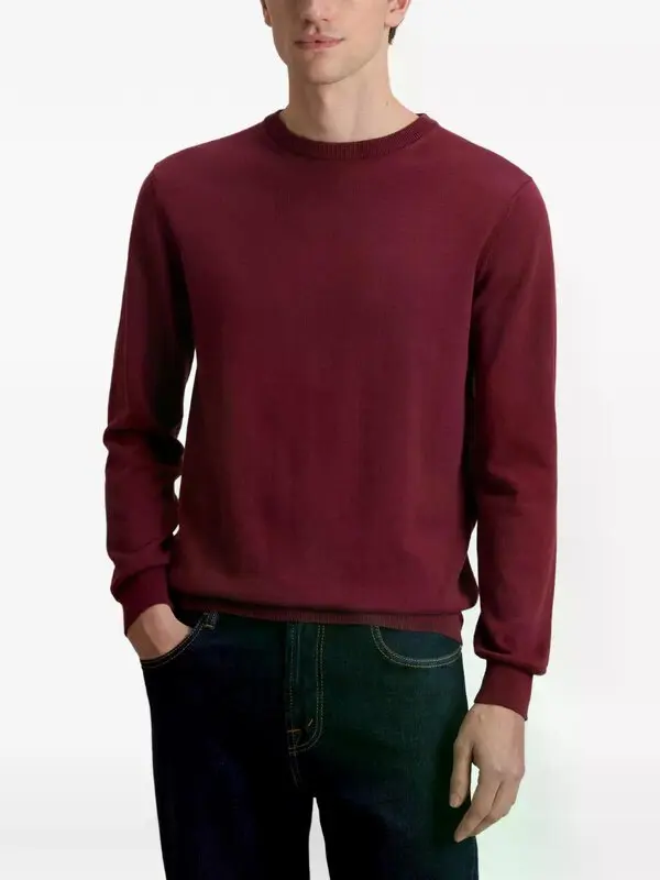 Woolrich Logo Cotton Crewneck Sweater