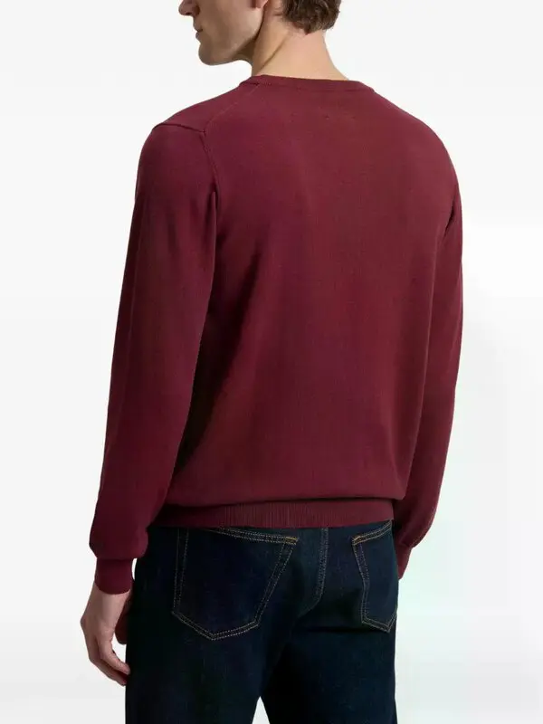 Woolrich Logo Cotton Crewneck Sweater