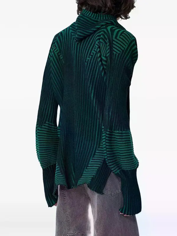 LUEDER Ribbed Zip-up Jacket