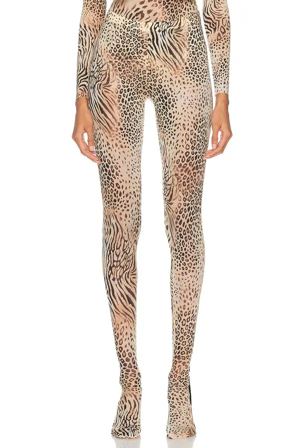 SKIMS Milky Sheer Tights - Sand Multi Animal