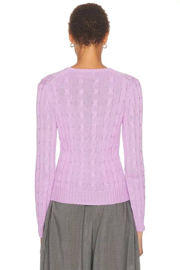 Polo Ralph Lauren Julianna Long Sleeve Sweater - Bright Aster
