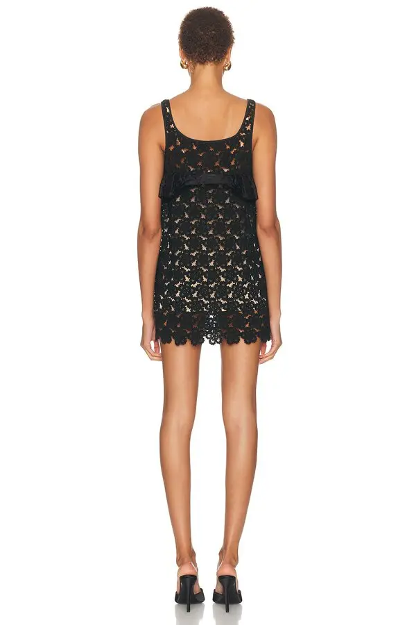 Miu Miu Macramé Anemone Dress