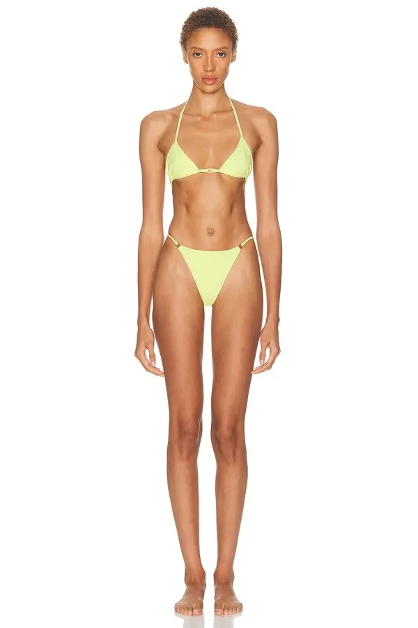 Kiki De Montparnasse Coeur Triangle Bikini Bottom