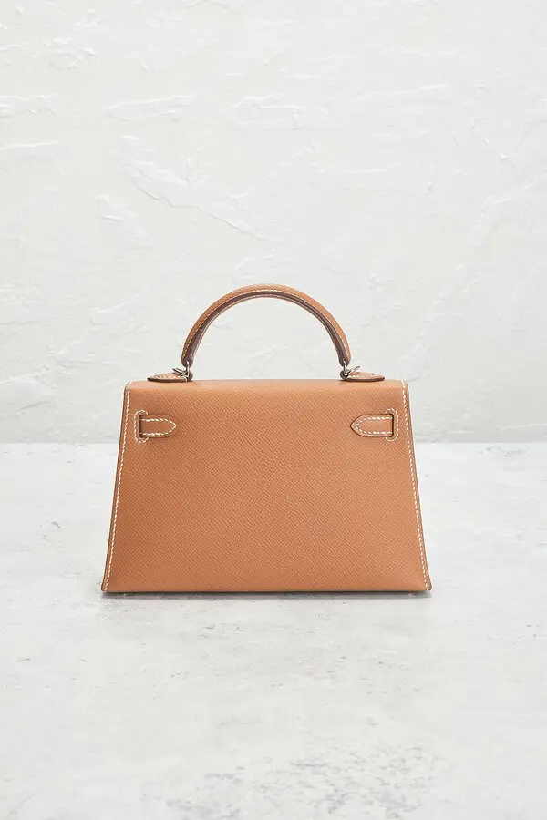 Hermès Epsom Kelly 20 Handbag - Gold