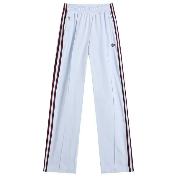 Adidas Classic Firebird Track Pants - Crystal Sky/maroon
