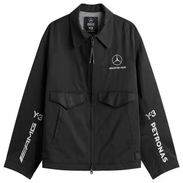 Y3 X Mercedes F1 Wolf Jacket - Black