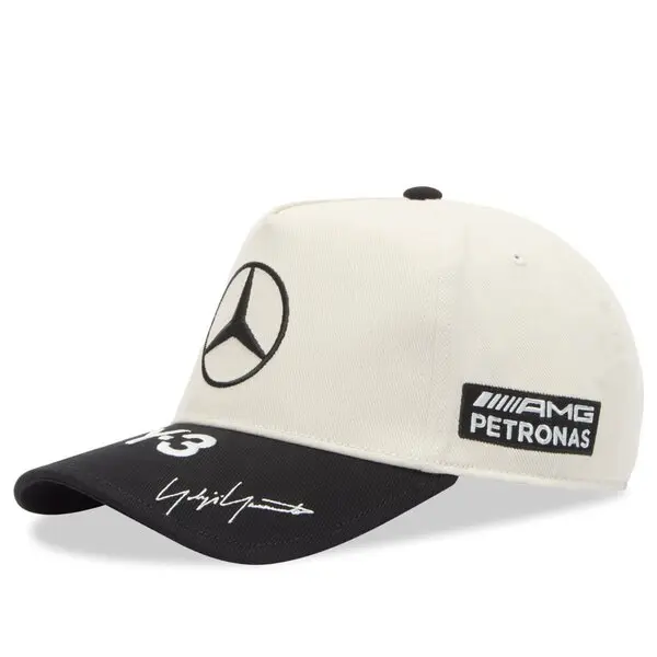 Y3 X Mercedes F1 Race Cap - Talc