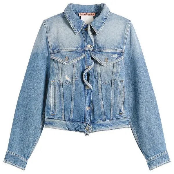 Acne Studios Oleag Vintage Wiggle Denim Jacket