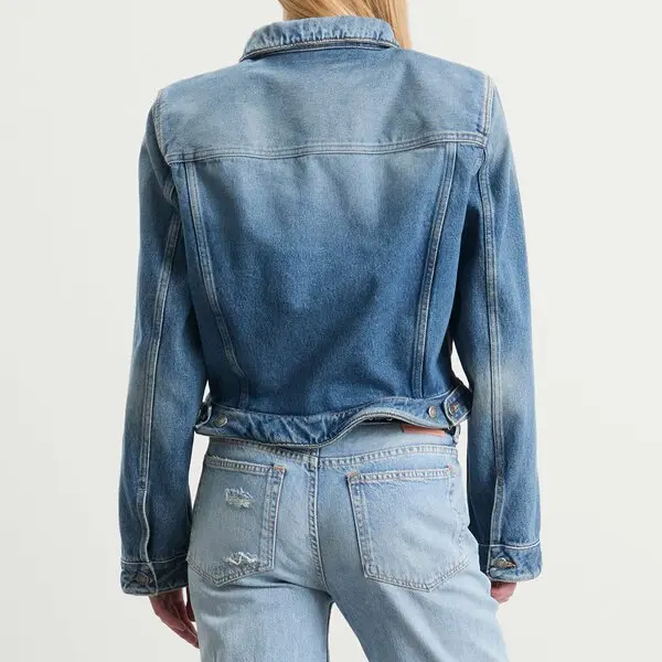 Acne Studios Oleag Vintage Wiggle Denim Jacket