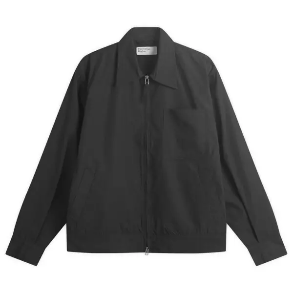 Universal Works Recycled Poly Tech Rose Bowl Jacket - Black
