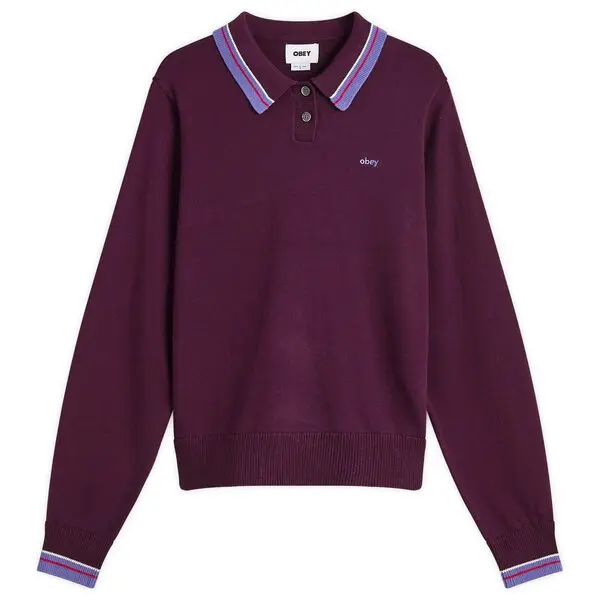 Obey Goalie Polo Sweater