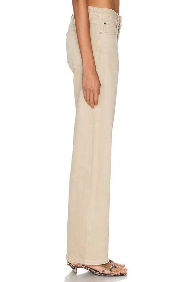 EB DENIM Alida Loose Bowed Jeans - Desert Sand
