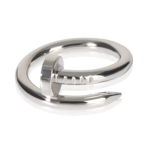 CARTIER 18k White Gold Juste Un Clou Ring - White_gold
