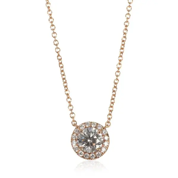 Tiffany & Co. Soleste Diamond Pendant Necklace - Rose_gold
