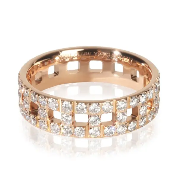 Tiffany & Co. Rose Gold Diamond True Wide Ring - Rose_gold