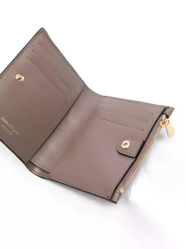 FERRAGAMO Vara Bow Wallet - Brown