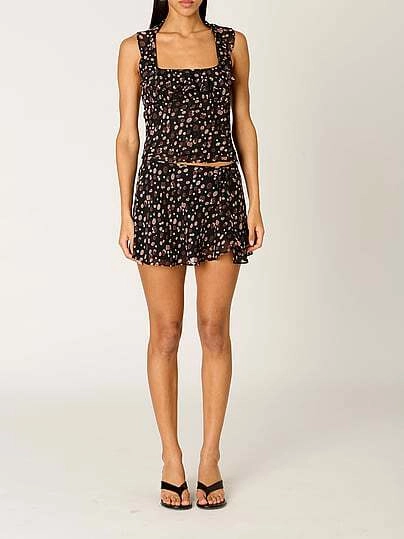 Victoria's Secret Nia Verbena Halter Top - Black