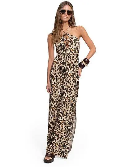 Victoria's Secret Agua Bendita Elise Maxi Dress - Print
