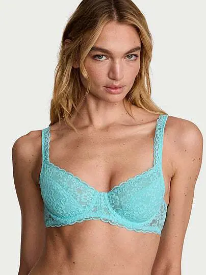 Victoria's Secret Lacie Unlined Balconette Bra - Blue