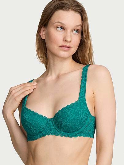 Victoria's Secret Lacie Unlined Balconette Bra - Blue