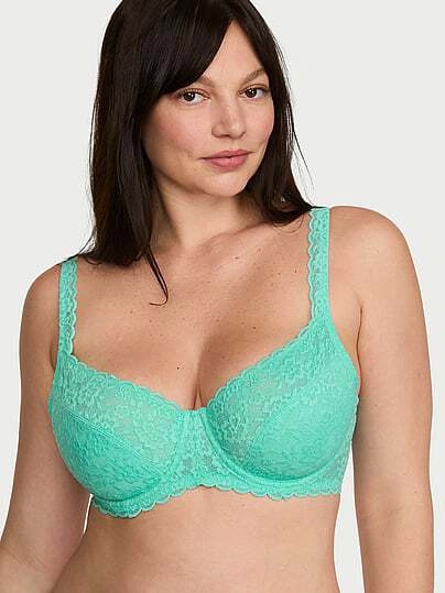 Victoria's Secret Lacie Unlined Balconette Bra - Blue