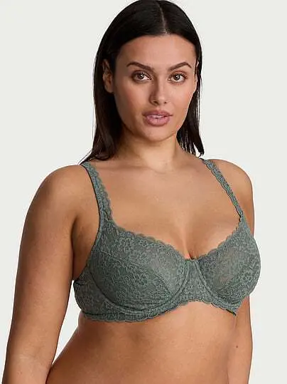 Victoria's Secret Lacie Unlined Balconette Bra - Green