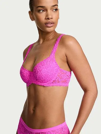 Victoria's Secret Lacie Unlined Balconette Bra - Pink