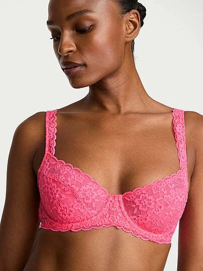 Victoria's Secret The Lacie Unlined Balconette Bra - Pink
