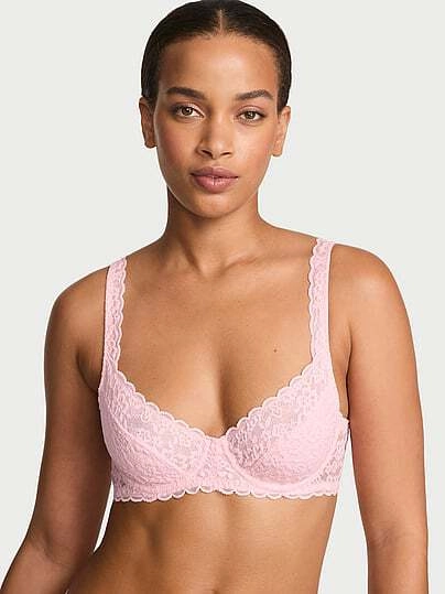 Victoria's Secret The Lacie Unlined Balconette Bra - Pink