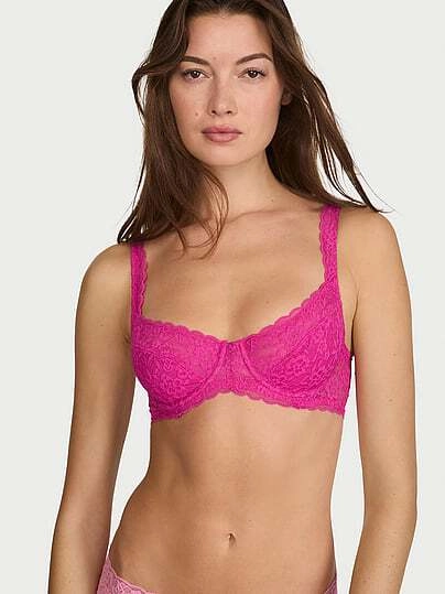 Victoria's Secret The Lacie Unlined Balconette Bra - Pink