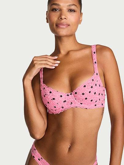 Victoria's Secret The Lacie Unlined Balconette Bra - Print