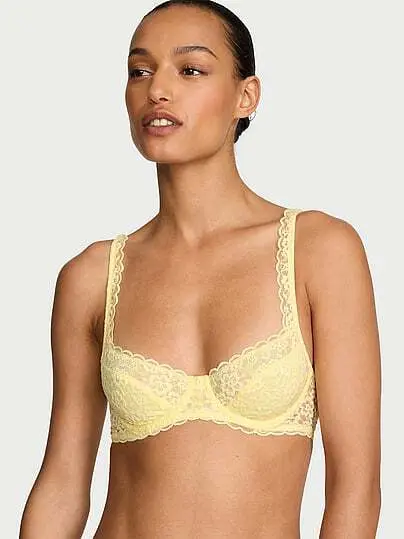 Victoria's Secret Lacie Unlined Balconette Bra - Yellow