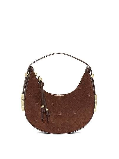 Victoria's Secret Small Crescent Shoulder Bag - Brown