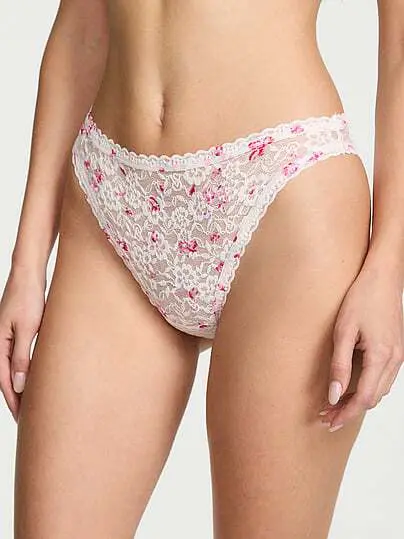 Victoria's Secret The Lacie Lace Brief Panty - Floral