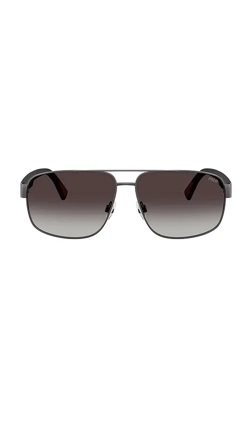 Polo Ralph Lauren Aviator Sunglasses - Black