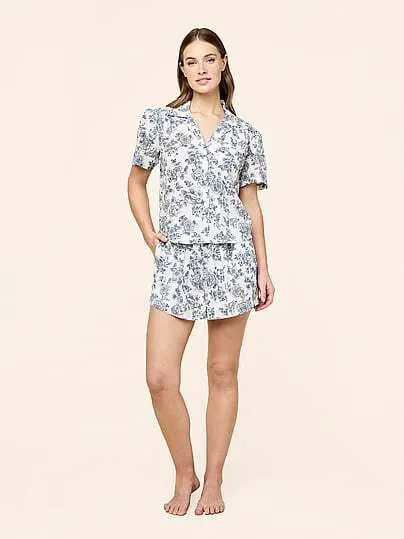 Victoria's Secret Papinelle Nostalgia Boxer Pajama Set - Floral