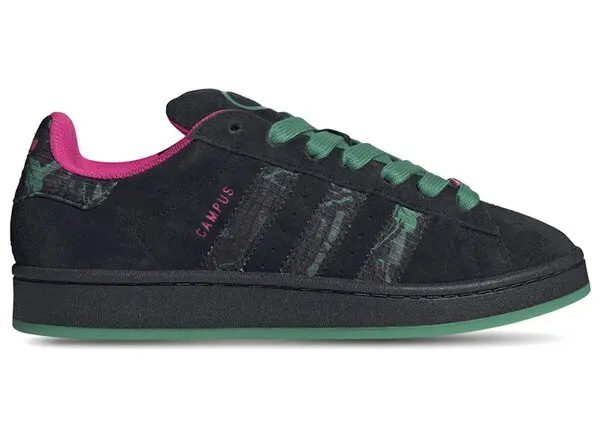 Adidas Campus 00s World Cup City Series Mexico City - Core Black/semi Court Green/shock Pink
