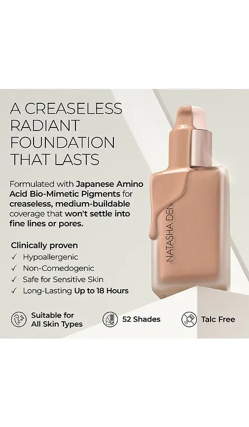 NATASHA DENONA Hy-glam Foundation - Nude