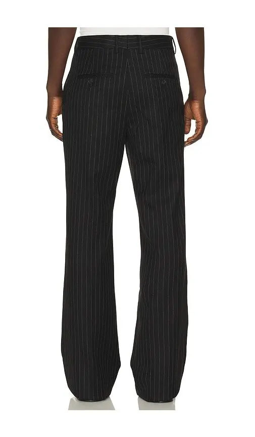 MIDNIGHT RODEO Flared Essential Trouser - Black