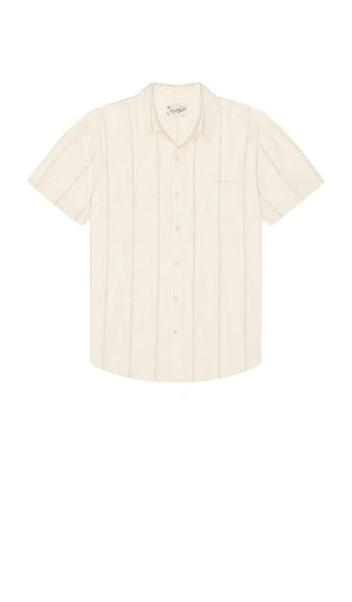 Marine Layer Classic Stretch Selvage Shirt In . Also - Cream