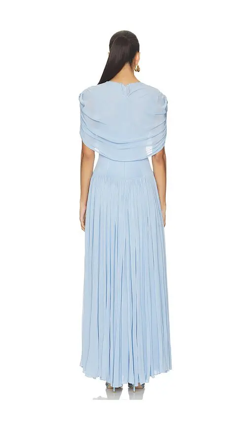 Simkhai Nancie Cape Midi Dress