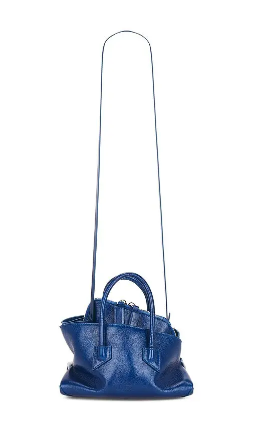 Attico La Passeggiata Mini Top Handle Bag - Blue